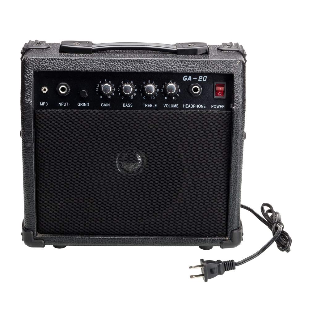 BELANITAS 39 inch Electric Guitar Kit Full Size Beginner Starter Kit with Guitar Case Bag, Guitar Amplifier, Guitar Bag, Shoulder Strap, Cable, Tremolo Bar, Picks,Black