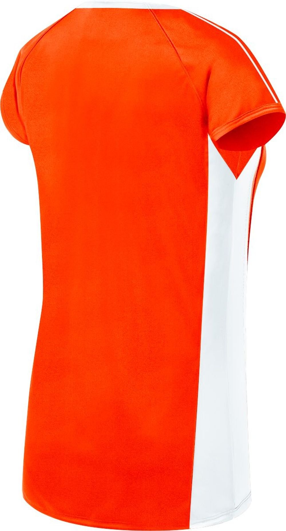 ASICS Women's Replay Jersey, White/Red, Small