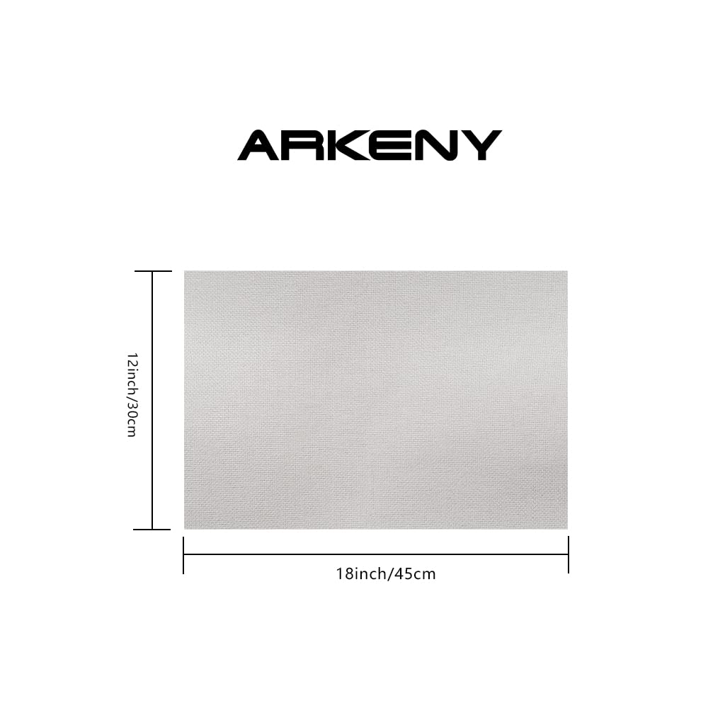 ARKENY Halloween Skeleton Spooky Spider Black Placemats 12x18 Inches Set of 4,Seasonal Farmhouse Indoor Kitchen Dining Table Decorations for Home Party AP158-18