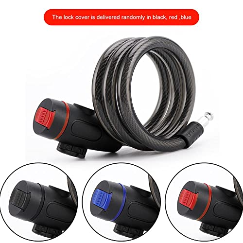 Bicycle Lock with 2 Keys Mountain Road Bike Fixed Anti-Theft Steel Cable Lock Outdoor Cycling Electric Motorcycle Accessoriy