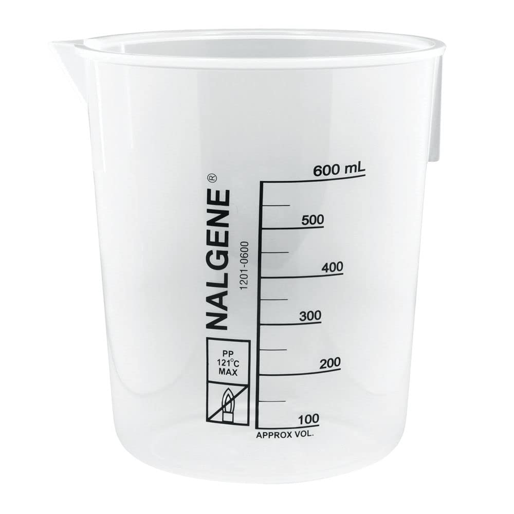 Nalgene Griffin Beaker, Low Form, Polypropylene, 600 Ml