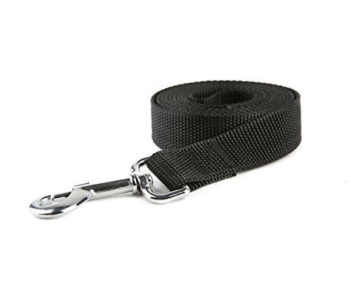 Strong Durable Nylon Dog Training Leash, Traction Rope, 4Ft /5 Foot /6 Feet Long, 5/8 inch 3/4 Inch 1 Inch Wide, for Small and Medium Dogs