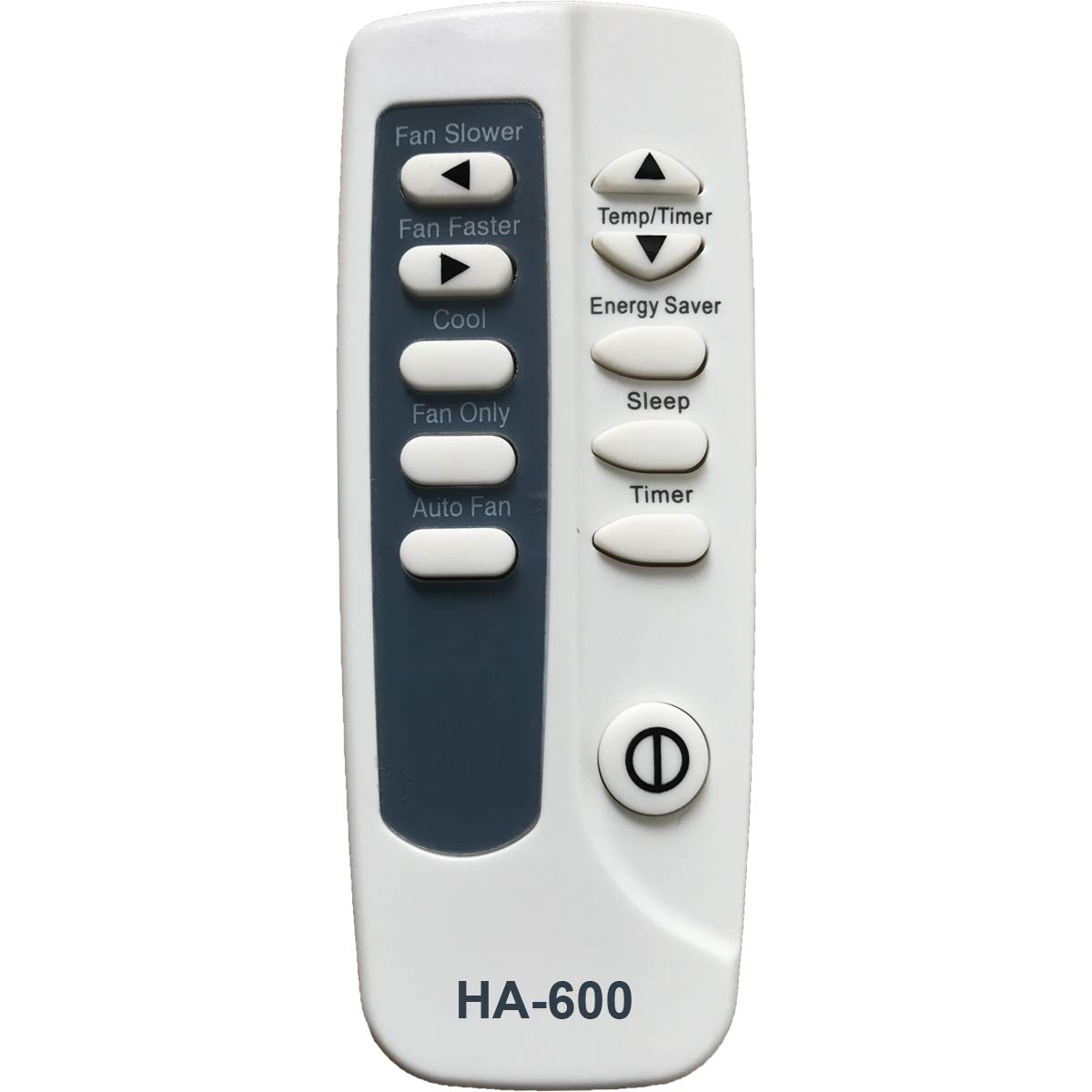 HA-600 Replacement for Frigidaire Air Conditioner Remote Control 309350502 Works for FAC054J7A4 FAC054K7A1 FAC054K7A2 FAC054K7A3 FAC055J7A3 FAC055K7A1 FAC055K7A2 FAC055K7A3 FAC064J7A1 FAC064J7A2