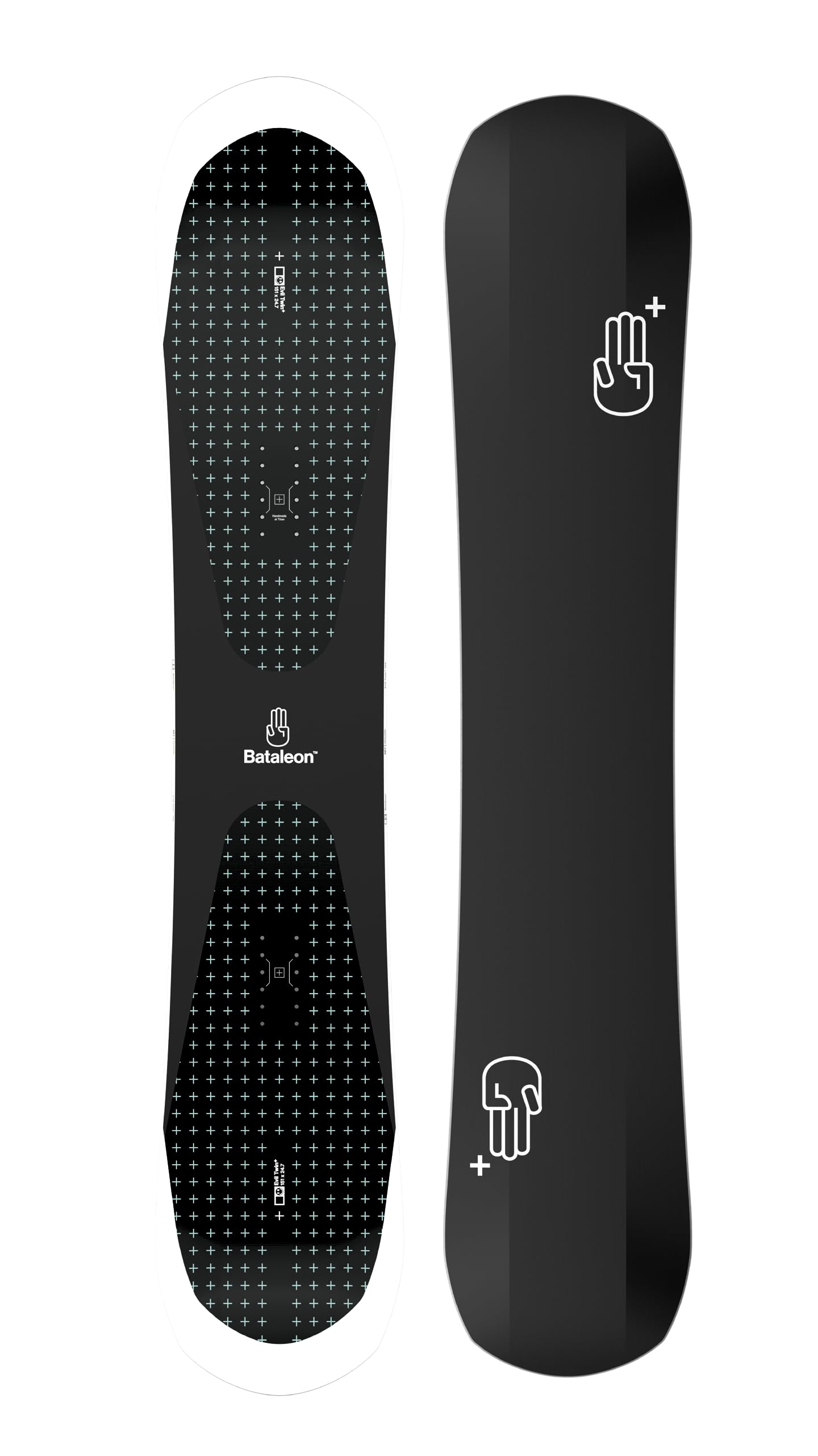 Bataleon Mens Evil Twin+ Snowboard - 2023 Size 154