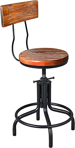 FUBIRUO 3 Piece Pub Dining Set, Modern Round bar Table and Stools for 2 ,Kitchen Counter Height Wood Top Bistro Pub Table Easy Assemble for Dining Room, Kitchen, Living Room