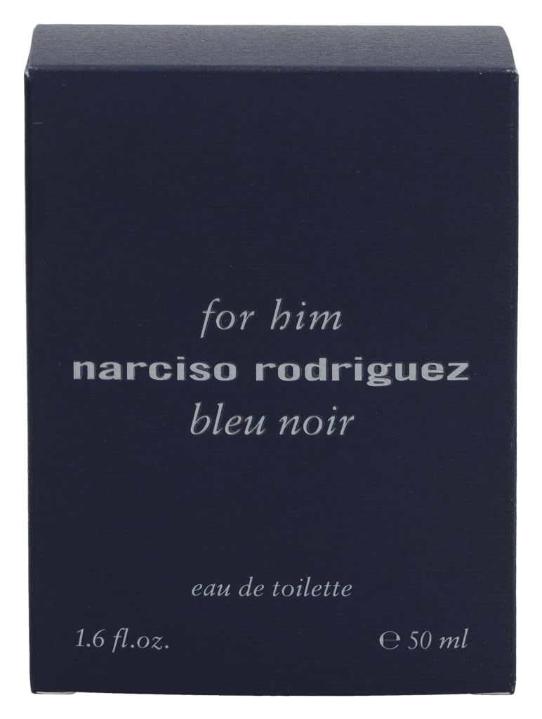 Narciso Rodriguez Bleu Noir for Men Eau de Toilette Spray, 1.6 Ounce