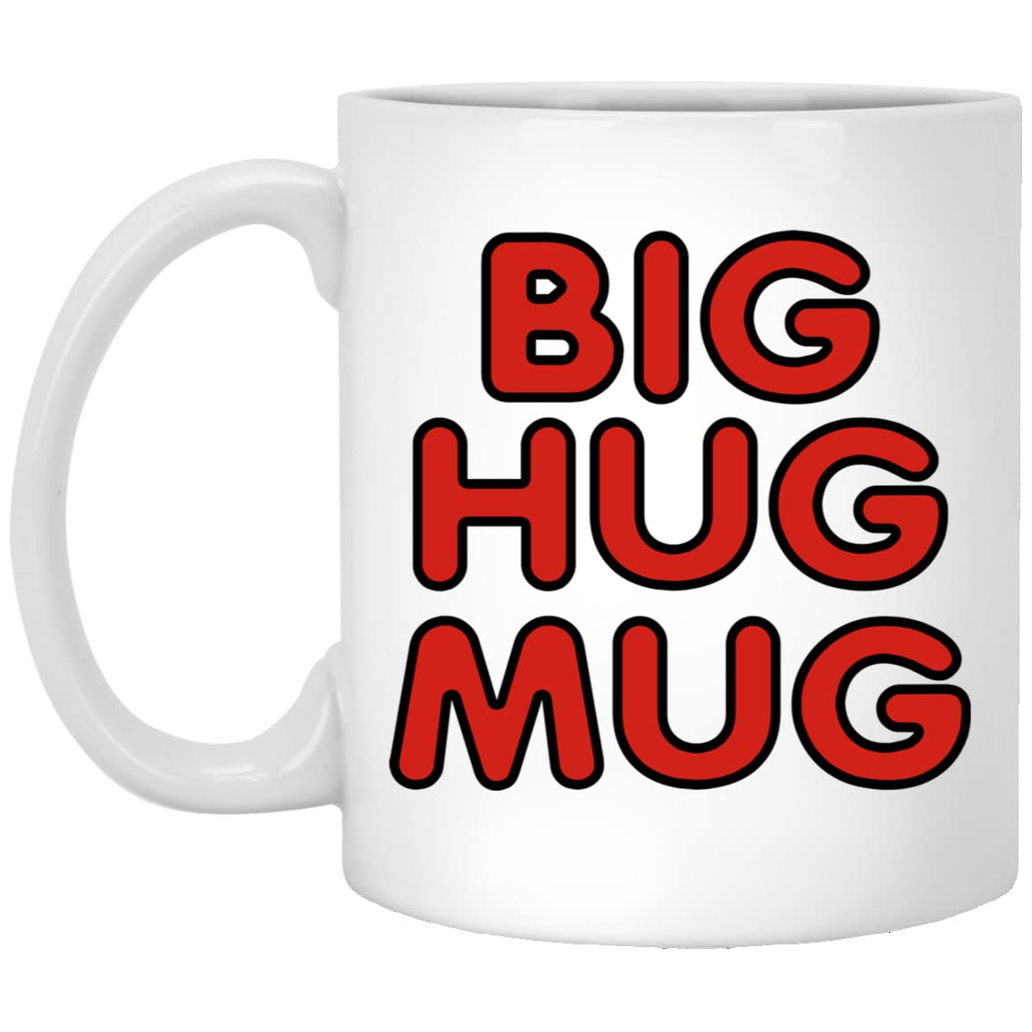Big Hug Mug Vintage True Detective FTD Coffee Cup 1980s Kitschy Pop Culture