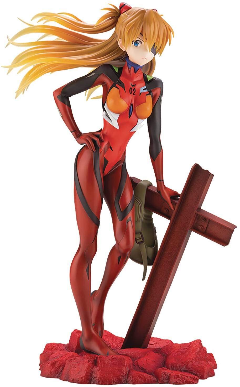 Kotobukiya Evangelion 3.0: Asuka Shikinami Langley PVC Statue, Multicolor