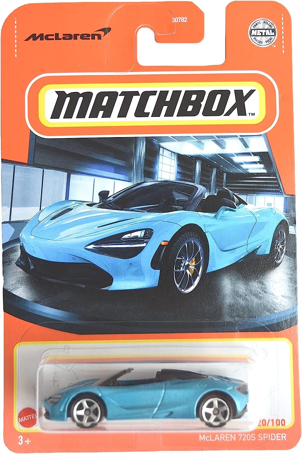 Matchbox Mclaren 720s Spider, [Teal] 20/100