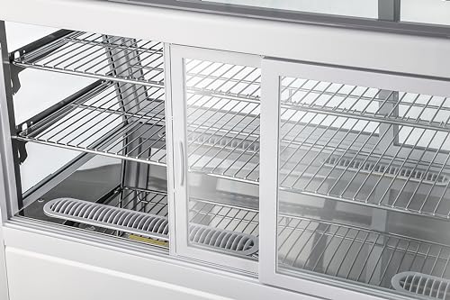 KoolMore CDC-250-WH 48 in. Self-Service Countertop Bakery Display Refrigerator in White
