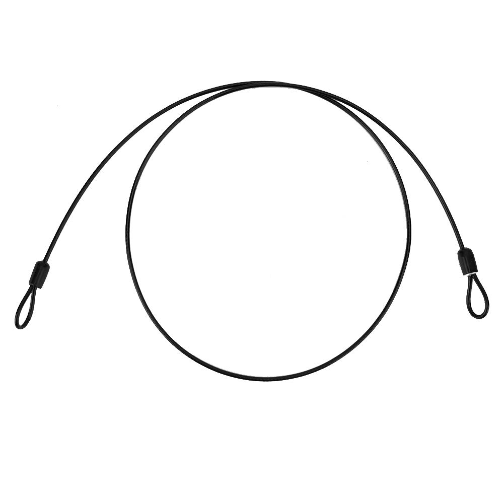 Bike Lock Cable,Security Cable,Bike Chain Lock,Cycling Sports Internal Steel Wire and External Plastic Security Loop Cable Bicycle Scooter Lock(Black), Bike Lock Cable Security Cable Bike Cable l