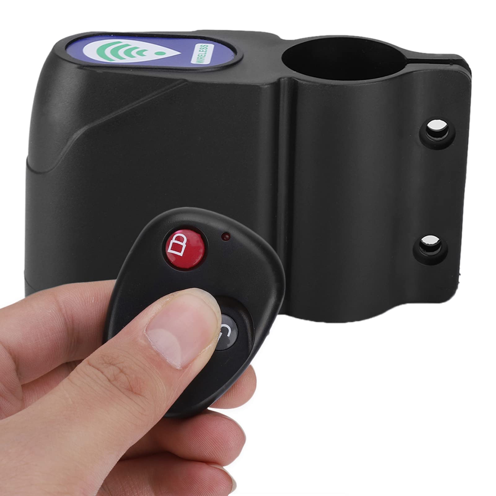 Bike Lock, Computer Control Durable Safe Mini Bike Wireless Lock with Installation Package for Bicycle for Bike for Cycling