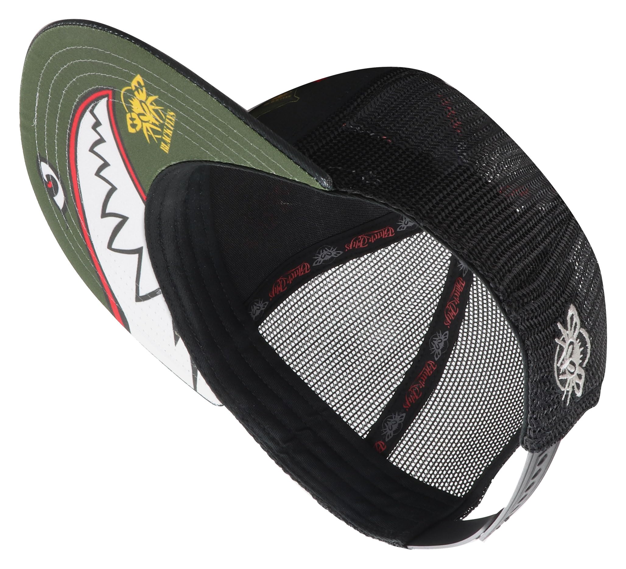 Black Flys Fly Bomb-Girl Flip-Bill Trucker Black
