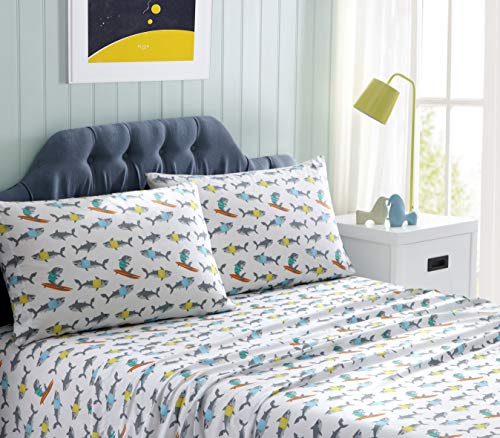 Kute Kids Super Soft Sheet Set- Cozy Light Children's- Winter/Summer All-Season Comfort, Micro Fiber for Boys & Girls Bed- Pillowcase(s); Available in Toddler, Twin, Full & Queen
