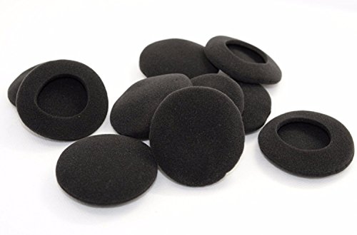 YunYiYi 10 Pcs Replacement Sponge Earpads Foam Ear Pads Pillow Cushion Cups Cover Repair Parts Compatible with Sennheiser PC8 USB Headphone Headset