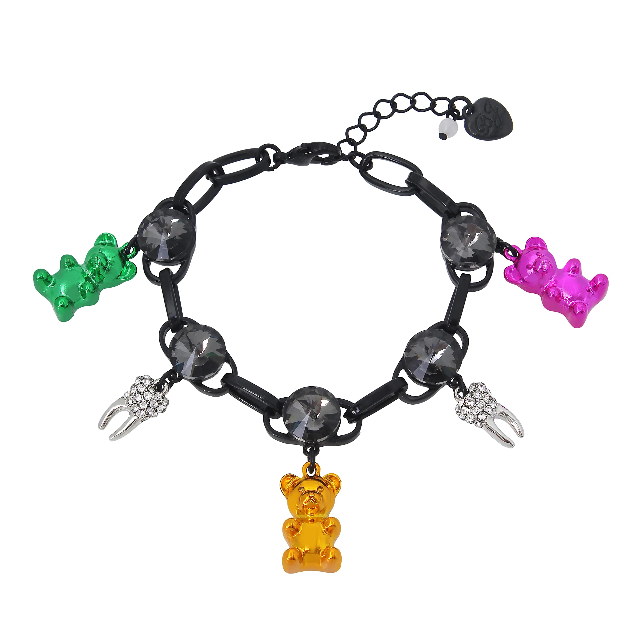Betsey Johnson Gummy Bear Charm Bracelet