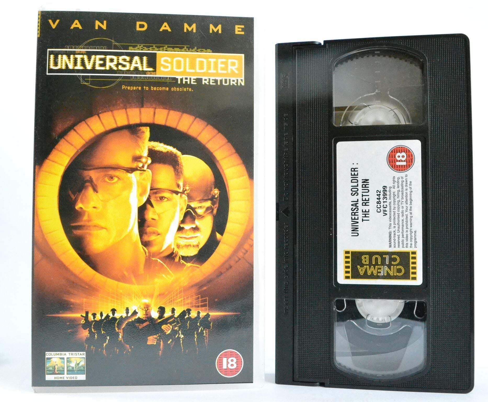 Universal Soldier: The Return - Action - Van Damme - Michael Jai White - VHS