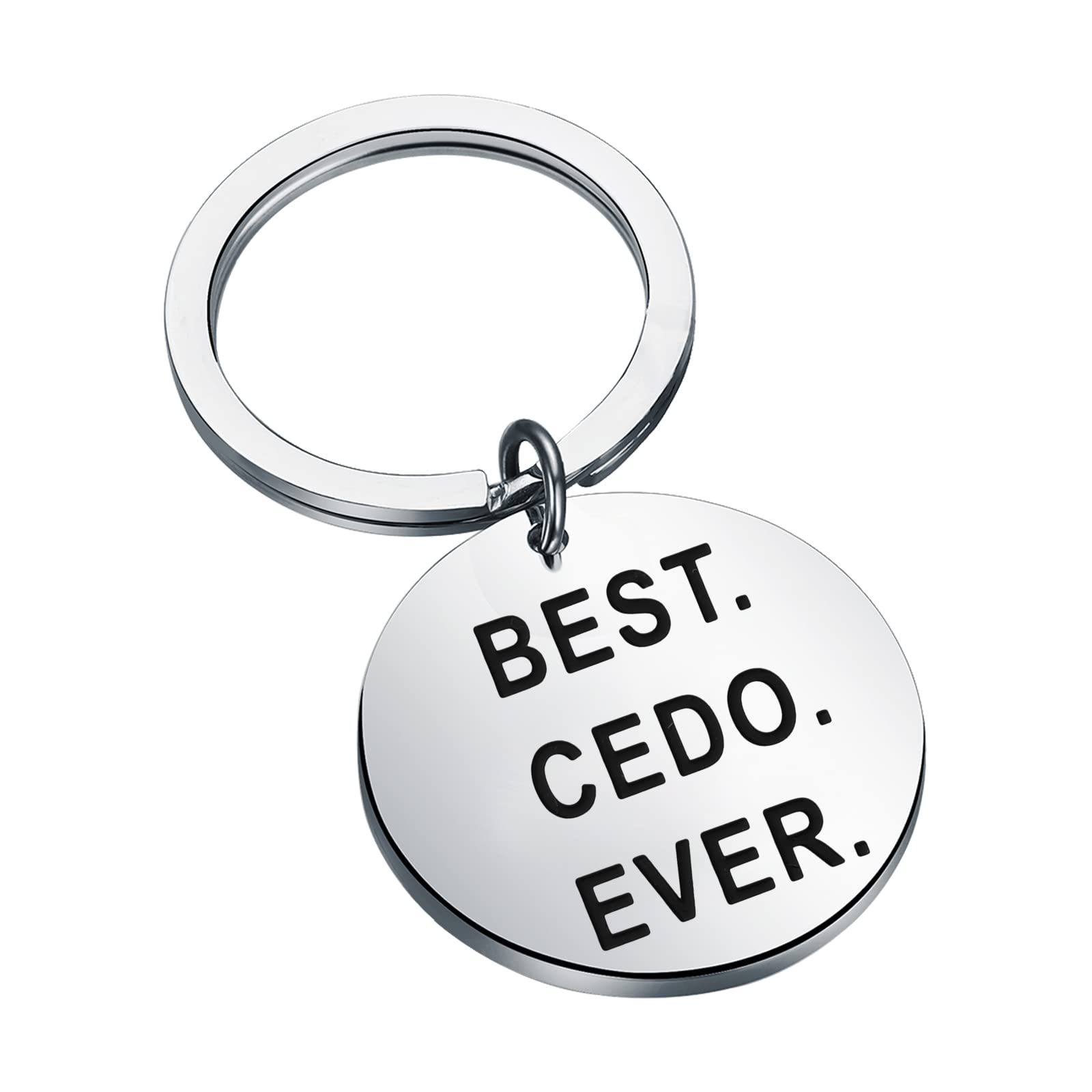 CENWA Cedo Keychain Cedo Gift Best Cedo Ever Keychain Arabic Grandfather Gift Fathers Day Gift (Best Cedo Ever K)