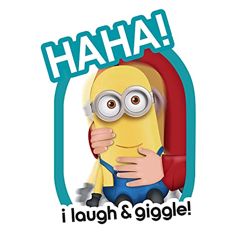 Just Play Illumination's Minions: The Rise of Gru Laugh & Giggle Kevin Plush, Kids Toys for Ages 3 Up
