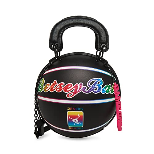 Betsey Johnson Betsey-Ball Top Handle Crossbody, Black