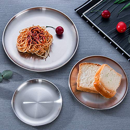 Forart Stainless Steel Serving Tray, Gold Soap Dish, Stainless Steel Bathroom Sink Vanity Trays, Cosmetics Jewelry Organizer Decorative Trays
