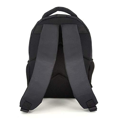 Ferocious Grizzly Bear 16 Inch Backpack Laptop Bag Casual Daypack for Traveling Camping Shopping