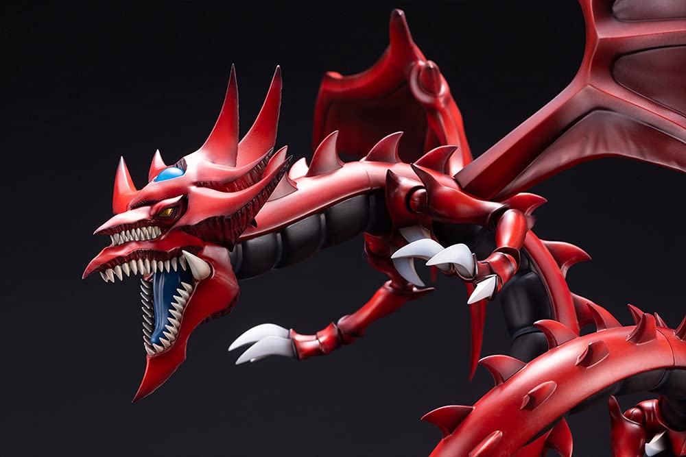 Kotobukiya Yu-Gi-Oh!: Slifer The Sky Dragon Egyptian God PVC Statue, Multicolor 19 inches