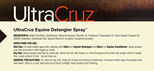 UltraCruz - sc-395298 Equine Detangler Spray for Horses, 16 oz
