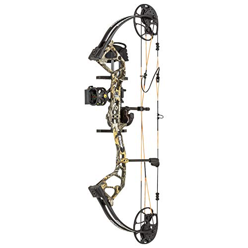 Bear Archery Royale Ready to Hunt Compound Bow Package for Adults and Youth, Right Hand, Realtree Edge