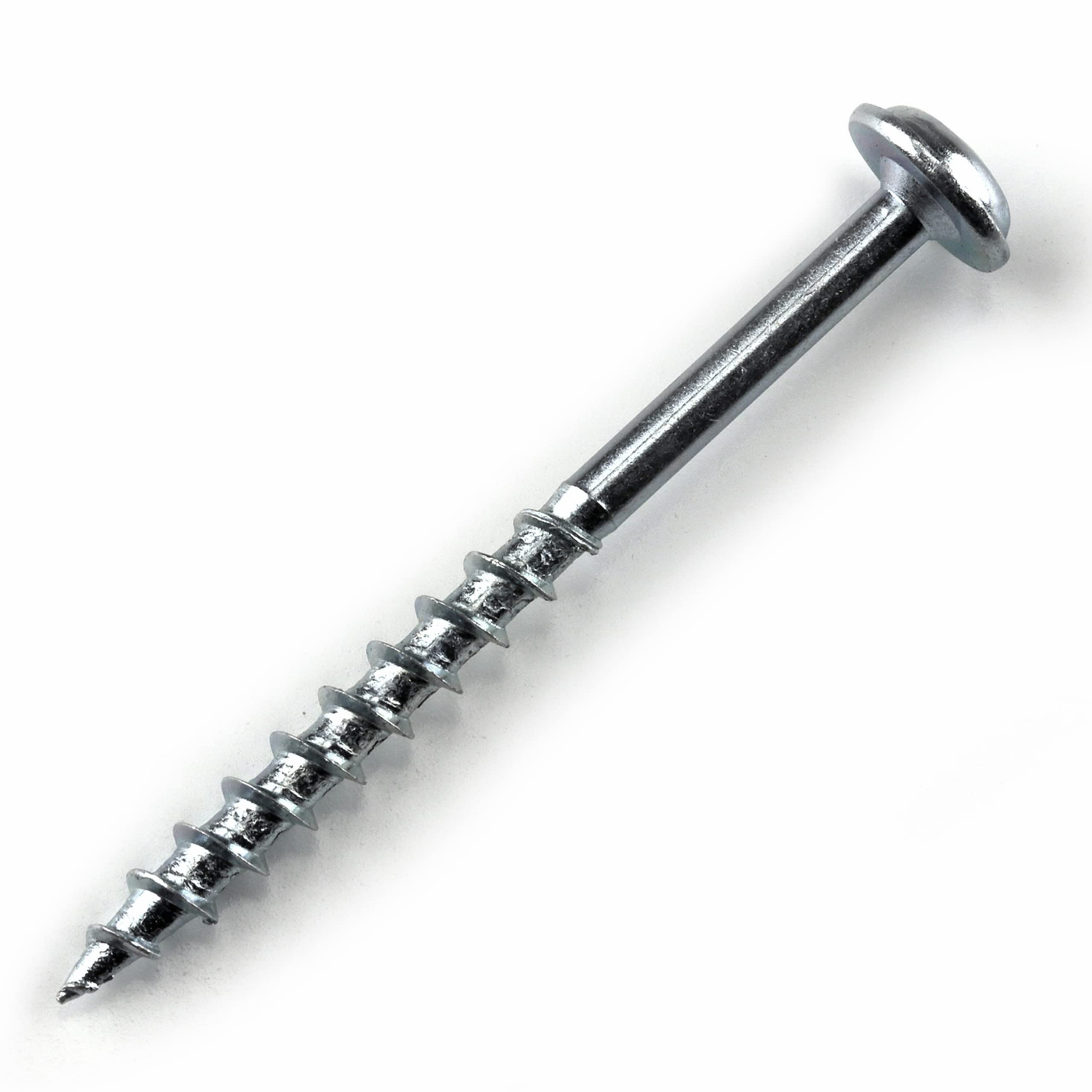 Kreg SML-C2-250 Zinc Pocket-Hole Screws, 2 Inch, #8 Coarse Thread, Maxi-Loc Head (250 Count)