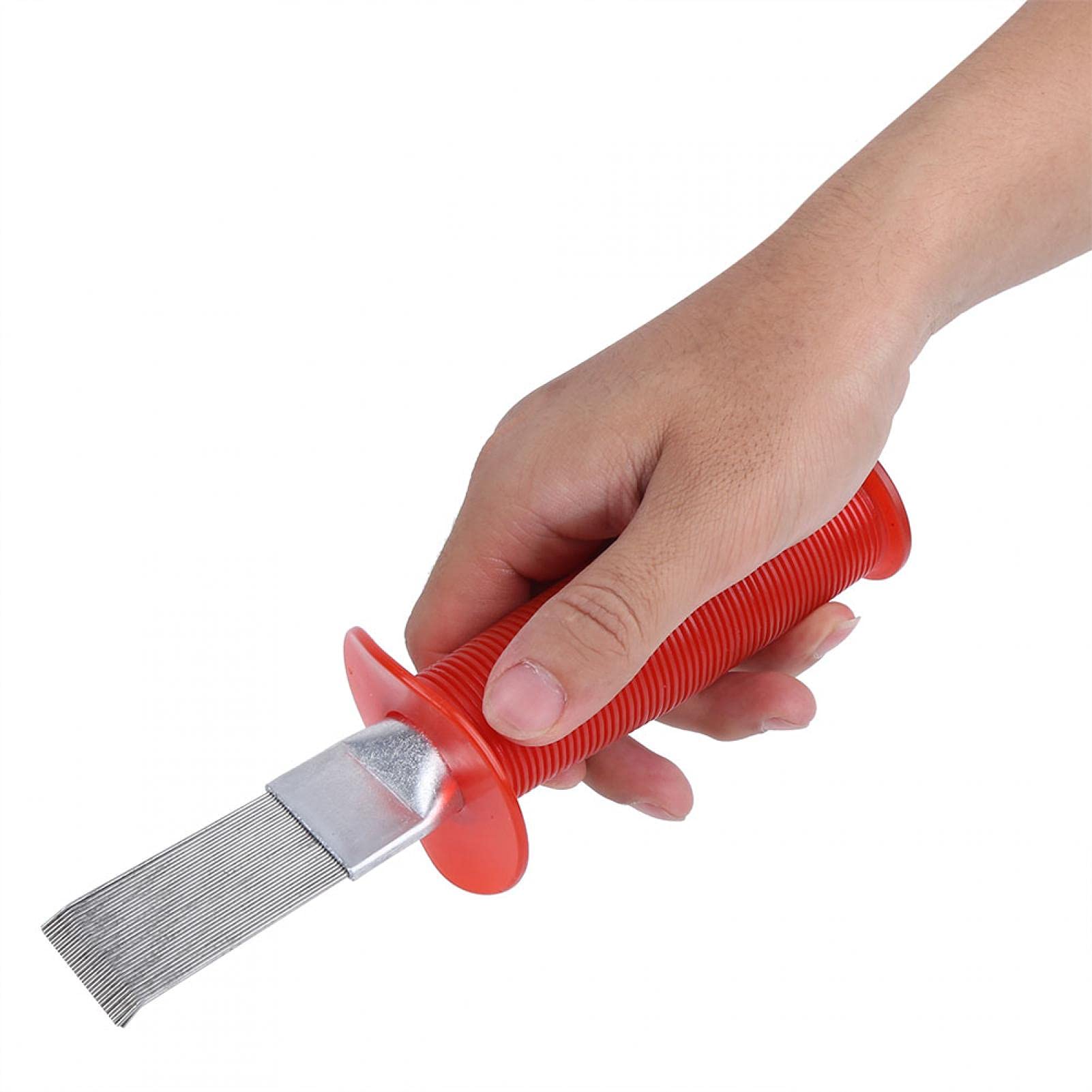 LANTRO JS Fin Straightening Tool, Fin Cleaning Brush, Air Conditioner Condenser Fin Cleaning Brush, Coil Condenser Brush, Air Conditioning Brush Accessory