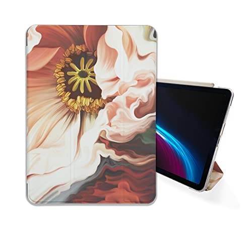 Kawaii Pink Flower Bouquet case Compatible with iPad Mini Air Pro 7.9 8.3 9.7 10.2 10.9 11 12.9 inch Pattern Cover New 2022 2021 Trifold Stand 3 4 5 6 7 8 9 Generation 383 (12.9 Pro 3/4/5 gen)