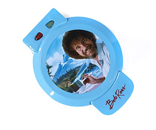 Uncanny Brands Bob Ross Waffle Maker - Bob's Iconic Face on Your Waffles - Waffle Iron