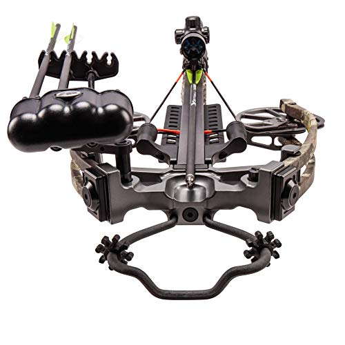 Bear X Constrictor Ready to Shoot Crossbow Package with Scope, Quiver, Bolts, Cocking Rope, and Wax, Strata Finish