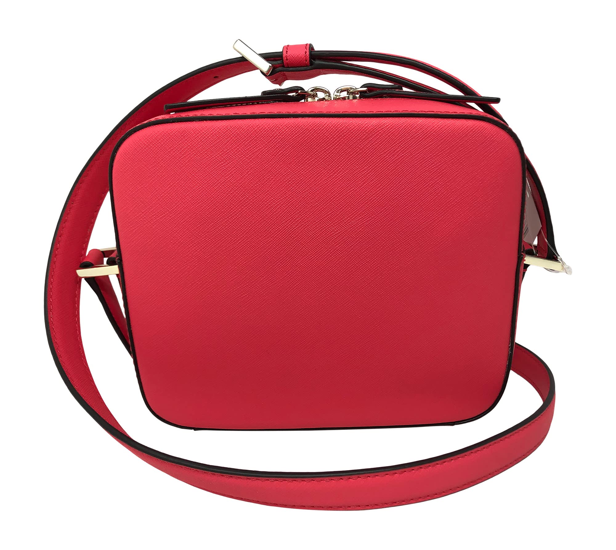 Kate Spade New York Leather Newbury Lane Cammie Crossbody Shoulder Bag, Watermelon Gelato