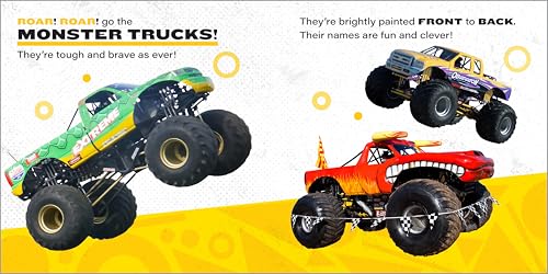 Go, Go, Monster Trucks!: A First Book of Trucks for Toddlers (Go, Go Books)