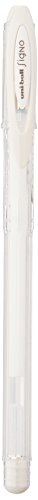 Uni-ball Signo Angelic UM-120AC Gel Ink Pen 0.7 mm, White Ink, 5 pens per Pack(Japan import) [Komainu-Dou Original Package]