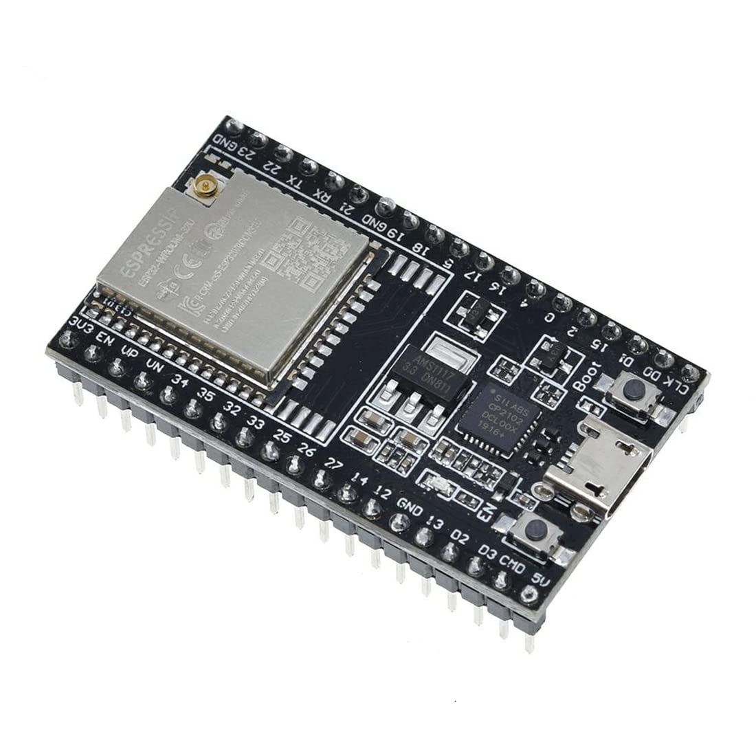HiLetgo 2pcs ESP32-DevKitC ESP32-32U Core Board ESP32 ESP-32 ESP32U Development Board for Arduino
