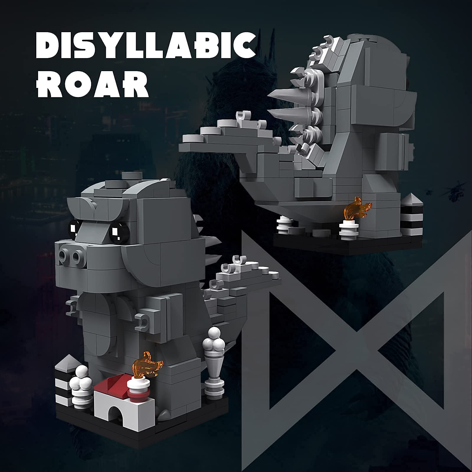 VONADO Dinosaur Building Blocks - Action Figure Monsters from Monster Series Toys, Educational Mini Tyrannosaurus Building Toys, Creative Play Building Bricks Set for 6+ Kids Gift(220 PCS)