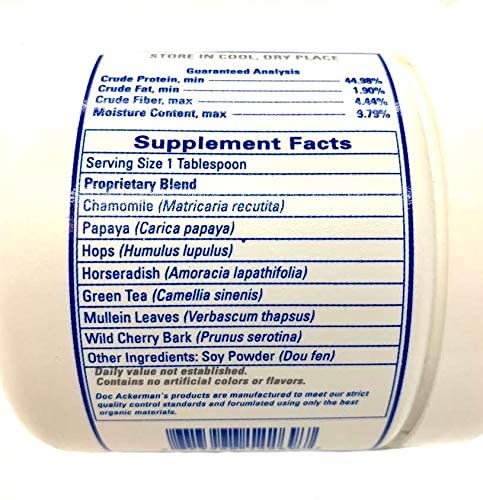 Doc Ackerman's - Allergy Relief Formula - Fast Acting Anti-Itch Relief - Enhanced with Green Tea Extract, Papaya, & Mullein - Immune Support for Pets - Professionally Formulated Herbal Remedy - 10 oz