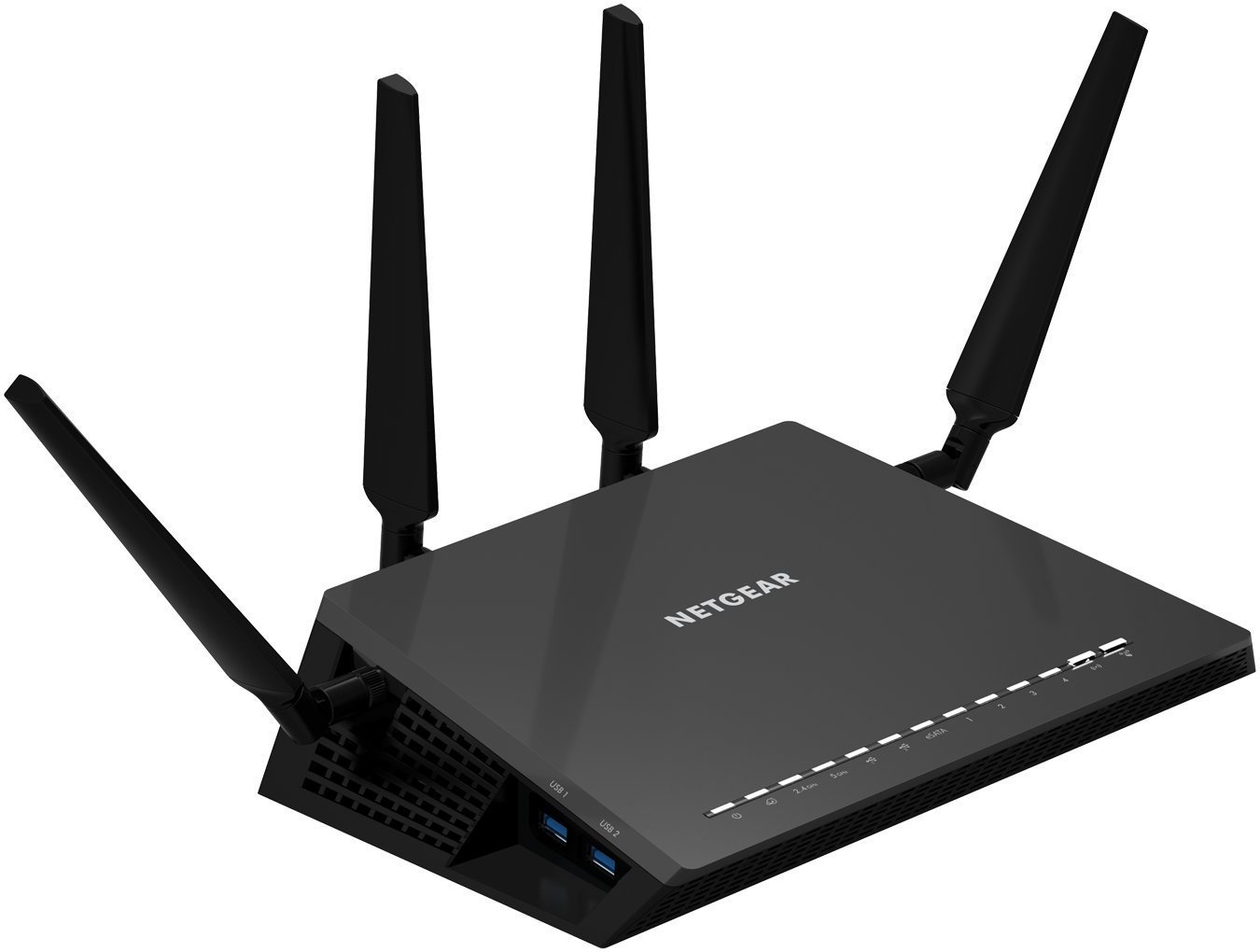 Netgear R7500-200NAS Nighthawk X4 Ultimate Gaming Router - AC2350 4X4 MU-MIMO Dual Band WiFi Gigabit Router (R7500v2) with Open Source Support. Compatible with Amazon Echo/Alexa