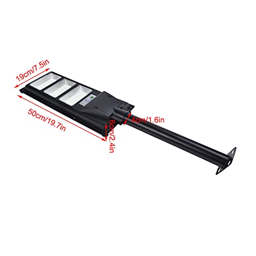 Led Solar Light, IP65 Sealed and Waterproof Solar Security Lights 500W Solar Street Light IP65 Outdoor Waterproof Garden Light for Yard for Home