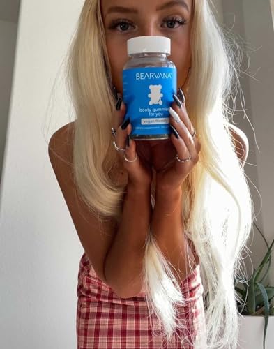 BEARVANA Bum Support Gummies for Women | Workout Enhancement | Berry Flavored | Multivitamins | Natural Botanical Blend | Tone Curves | Boost Confidence | Women’s Fitness Supplement (60 Count)