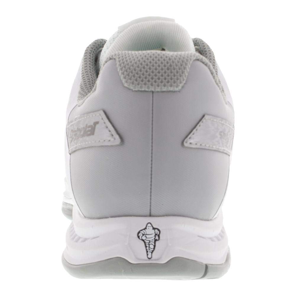 Babolat Women`s SFX 3 All Court Tennis Shoes White and Silver (9.5)
