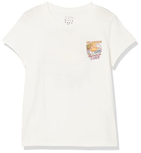 Billabong Girls' Graphic Tee-Discontinued, Salt Crystal, S/8