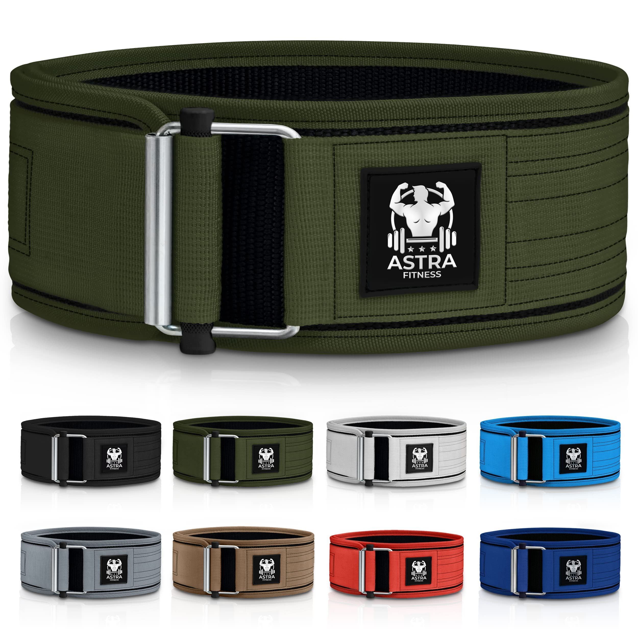 Astra Fitness Men & Women Gym Belt for Weight Lifting- Amazing for Squats, Lunges, Thrusters - Athletes Belt