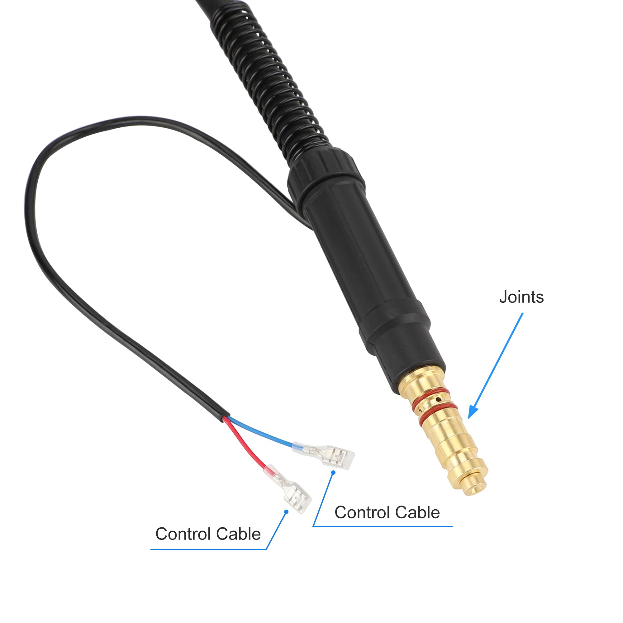 bestarc MIG Welding Gun MIG Torch K530-5 100A 150A 10-ft Torch Stinger Replacement for Lincoln Magnum 100L (100A/10-ft)