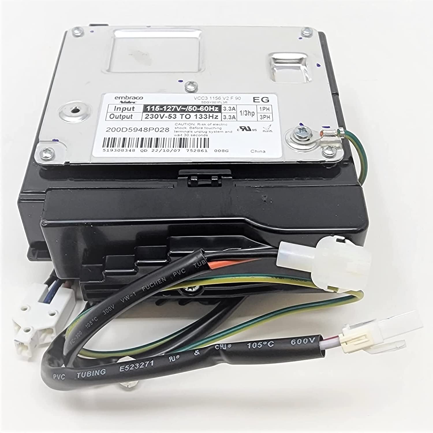 GARP WR49X10283, AP5669522 Inverter Control Board for Refrigerators Compatible with GE