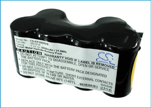 Battery Replacement for Shark XB1918 V1917PK,V1917PKN,V1917SI,V1917SI (7.2 V),V1917SIN,V1917SP,V1950,V1950C,V1950Q,V1950SP,VX3,XB1918