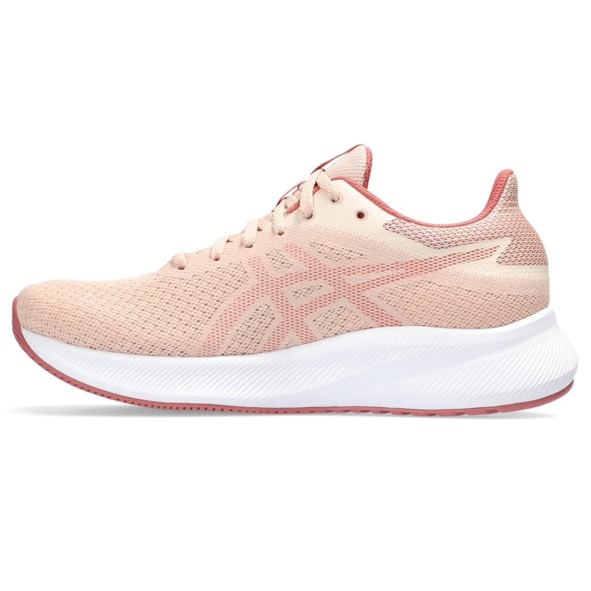 ASICS Women's Patriot 13 Running Shoes, 7, Pale Apricot/Light Garnet